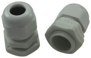 PG11DG MULTICOMP PRO, Cable Gland, With Locknut, IP65, PG11, 5 mm, 10 ...