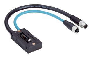 NANSX-AAACAEZZ1 SICK, System Plug, 11.81" Cable w/17 Pin M12 Connector ...