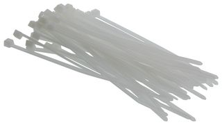 111-01919 HELLERMANNTYTON, Cable Tie, Nylon 6.6 (Polyamide 6.6), Natural | Newark Electronics