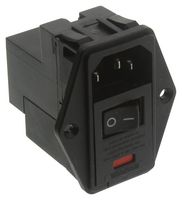 PELS0SSX0 CORCOM - TE CONNECTIVITY, Filtered IEC Power Entry Module ...