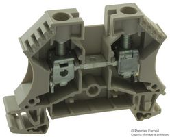 102030 WDU10 - Weidmuller - DIN Rail Mount Terminal Block, 2 Positions ...