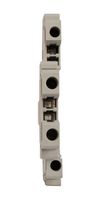 XBUTT4 EATON CUTLER HAMMER, DIN Rail Mount Terminal Block, Gray, 26 AWG ...