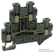 NSYTRV24D - Schneider Electric - DIN Rail Mount Terminal Block, 4 ...