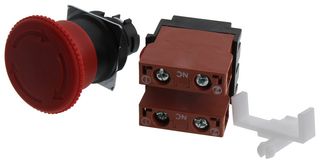 A22E-M-02 OMRON STI, Emergency Stop Switch, DPST-NC, Pushlock Turn Reset | Newark Electronics