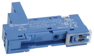 95.75 - Finder - Relay Socket, DIN Rail, Panel