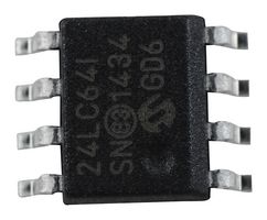 24LC64-I/SN MICROCHIP, EEPROM, 64 Kbit, 8K x 8bit | Newark Electronics