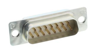 DAH-15P CINCH CONNECTIVITY SOLUTIONS, D Sub Connector, DB15, 15 Contacts, Plug, Solder Cup, DA ...