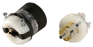 HBL2751 HUBBELL WIRING DEVICES, Power Entry Connector, Electrical AC ...