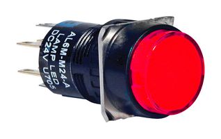 AL6M-M13P-R IDEC, Industrial Pushbutton Switch, A6 Series, 16 mm ...