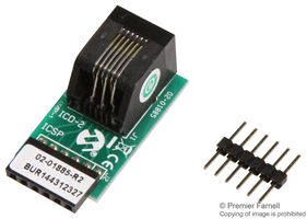 AC164110 - Microchip - RJ11 to ICSP Adapter, PICkit 2/PICkit 3, MPLAB ...