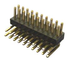 61302021021 WURTH ELEKTRONIK, Pin Header, Board-to-Board, 2.54 mm, 2 Rows, 20 Contacts, Through ...