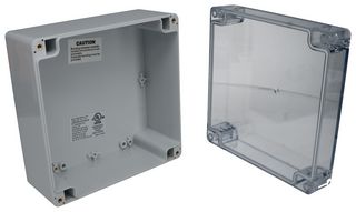 PN-1339-AC BUD INDUSTRIES, Plastic Enclosure, Wall Mount, Polycarbonate ...