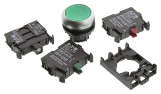 M22-DL-G/K11/230-G EATON MOELLER, Industrial Pushbutton Switch, RMQ-Titan M22 Series, 22.5 mm ...