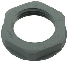 53119020 LAPP, Locknut, Skintop® GMP-GL-M, Hexagonal, 27 mm AF, Silver ...