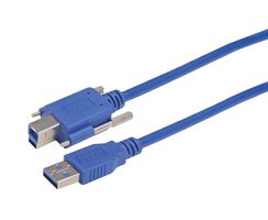 CAVISU3AMICB-05M L-COM, USB Cable, Type A Plug to Micro Type B Plug ...