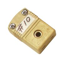 HMPW-K-F OMEGA, Thermocouple Connector, Miniature, Yellow | Newark ...