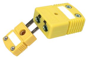 HSTW-K-M OMEGA, Thermocouple Connector, Standard, Yellow | Newark ...