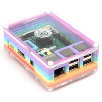 PIM188 PIMORONI, Pibow Candy for Raspberry Pi 3, 2, & B+ | Newark ...