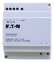 PSL100E24RP EATON, AC/DC DIN Rail Power Supply (PSU), 1 Output, 91.2 W ...
