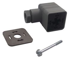 GDM 3016 GR + GDM 3-21 EPDM HIRSCHMANN, Rectangular Power Connector, 3 ...
