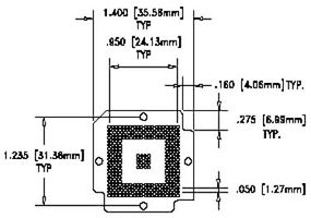BPW-272-2BG020-30 EMULATION TECHNOLOGY, IC & Component Socket, 272 ...