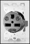 HBL9330 HUBBELL WIRING DEVICES, Power Entry Connector, 2P3W Grounding ...