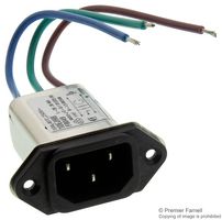 10EJH8 CORCOM - TE CONNECTIVITY, Filtered IEC Power Entry Module, IEC ...