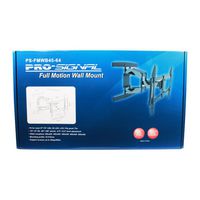 PS-FMWB45-64 - Pro Signal - Articulating Wall Mount for Flat Panel ...