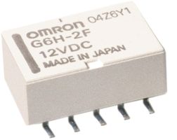 G6H-2F-DC5 OMRON ELECTRONIC COMPONENTS, Signal Relay, 5 VDC, DPDT ...