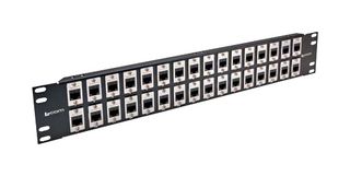 PR35F504B-C6A - L-com - Patch Panel, RJ45 Coupler, 32 Ports