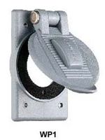 WP1 HUBBELL WIRING DEVICES, Dust Cap / Cover, Electrical Outlet Cover ...