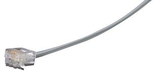 EL04MS-07 BLACK BOX, Telephone Modular Cable, RJ11 Plug to RJ11 Plug, 7 ...