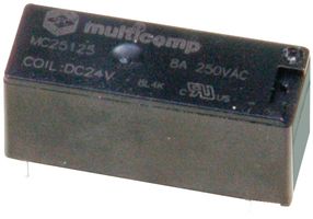 MC25124 MULTICOMP PRO, Power Relay, SPDT, 12 VDC | Newark Electronics