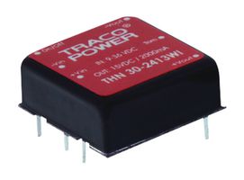 THN 30-2422WI TRACO POWER, Isolated Through Hole DC/DC Converter, ITE, DIP, 4:1, 30 W, 2 Output ...