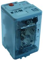 D3PF2AA EATON CUTLER HAMMER, Power Relay, DPDT, 120 VAC, 16 A, Socket ...