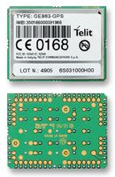 GE863GPS730 TELIT WIRELESS SOLUTIONS, MODULE, GSM / GPRS / GPS, QUAD ...