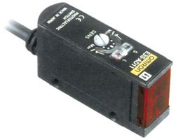 E3S-AT86 OMRON INDUSTRIAL AUTOMATION, Photoelectric Sensor, E3S-A Series, Through Beam, 7 m, PNP ...