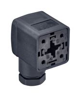 GDM21AQ-A0U-1KK HIRSCHMANN, Rectangular Power Connector, 1/2NPTF, 3 ...