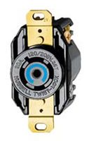 HBL2820 HUBBELL WIRING DEVICES, Power Entry Connector, Electrical AC ...