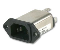 10EBH1 CORCOM - TE CONNECTIVITY, Filtered IEC Power Entry Module ...