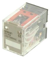MY4N AC220/240(S) - OMRON INDUSTRIAL AUTOMATION - Power Relay, 4PDT, 240 VAC