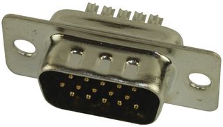 SPC15388 MULTICOMP, D Sub Connector, Stamped Contacts, 15 Contacts | Newark Electronics