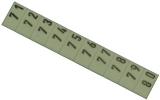 Marking Strip Terminal Block Markers | Newark