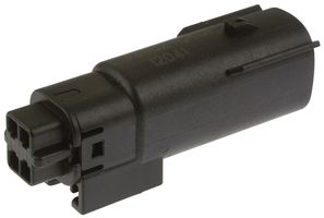 33482-0401 MOLEX, Automotive Connector Housing, Polarisation A, Black ...
