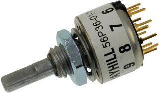 56P36-01-1-07N GRAYHILL, Rotary Switch, 7 Position, 1 Pole | Newark ...