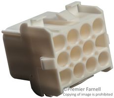 350783-1 AMP - TE CONNECTIVITY, Connector Housing, Universal MATE-N-LOK ...