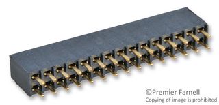 SSW-107-02-T-D - Samtec - PCB Receptacle, Board-to-Board, 2.54 mm