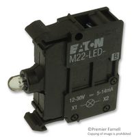 M22-LED-B - Eaton Moeller - LED Panel Mount Indicator, Blue, 24 V