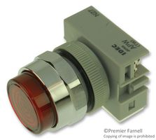 APW199D-R-120V IDEC, LED Panel Mount Indicator, Pilot Light, Red ...