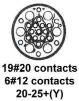 BACC45FN20-25S8 - Cinch Connectivity Solutions - Circular Connector ...